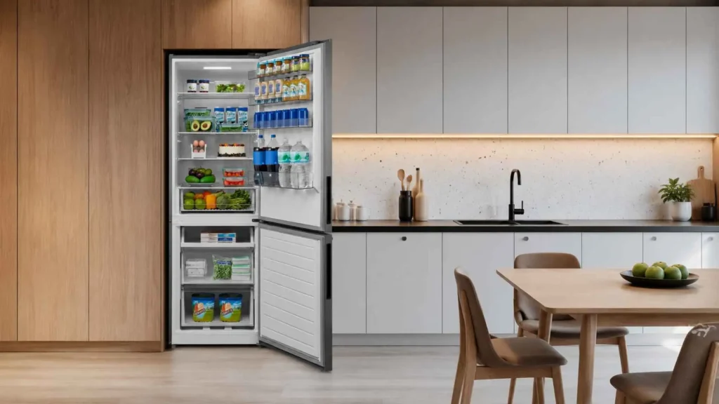 Geladeira Midea MDRB593FGD463 416L Inverter Frost Free Inox: Vale A ...